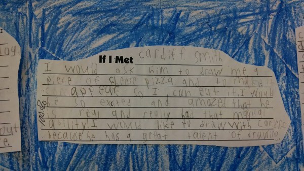 The Best Kind of Fan Mail – WRITERS' RUMPUS
