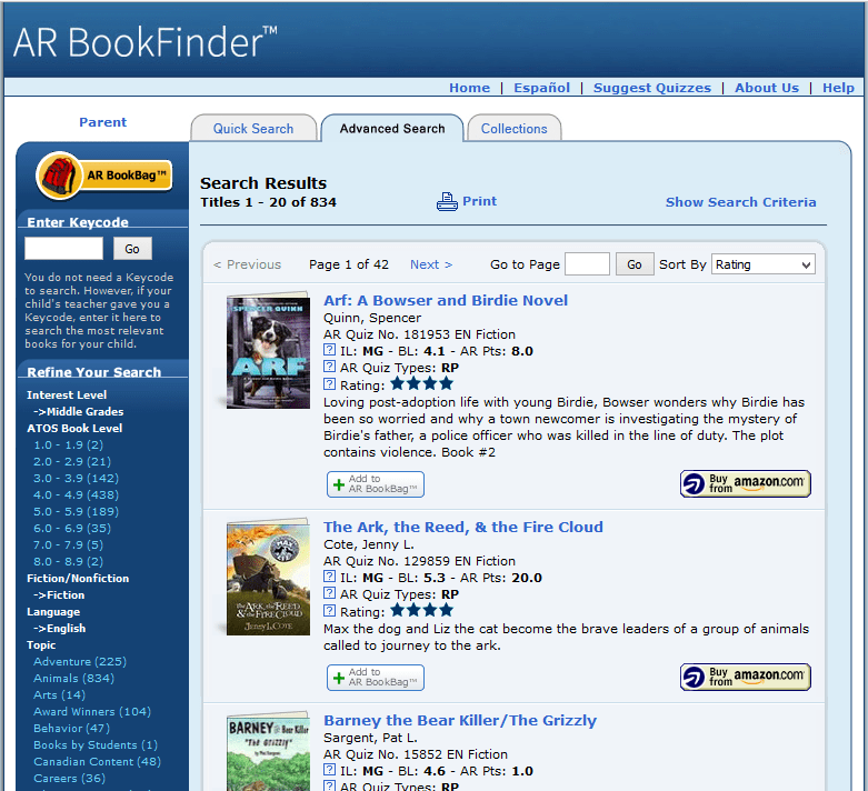 How to Research Comps Using AR BookFinder – WRITERS' RUMPUS