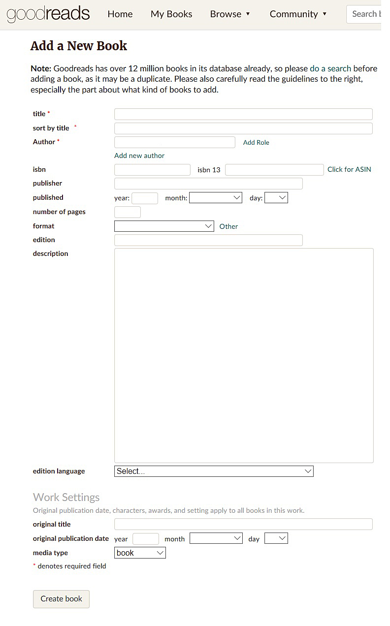 How to Use Goodreads – WRITERS' RUMPUS