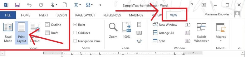 How NOT to Format Your Manuscript – WRITERS' RUMPUS