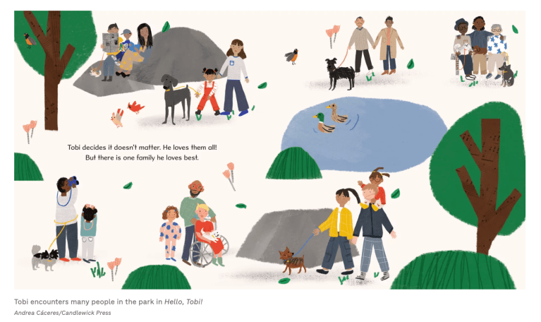 New in Picture Books: Hello, Tobi! by Andrea Cáceres – WRITERS' RUMPUS